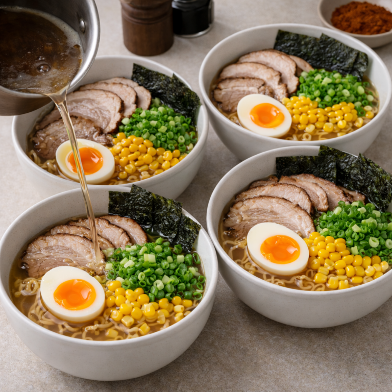 Authentic Japanese Ramen Recipe – 5 Easy Steps